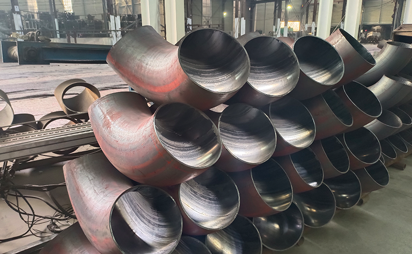 Correct installation method of elbow pipe fittings